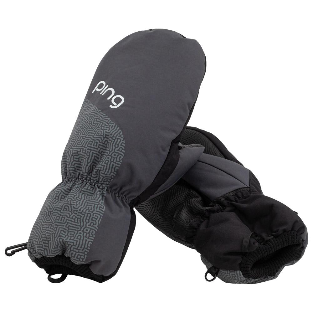 Fäustlinge Ping Ladies Cart Mittens Grey Black - Winter 2026 | Monsieurgolf