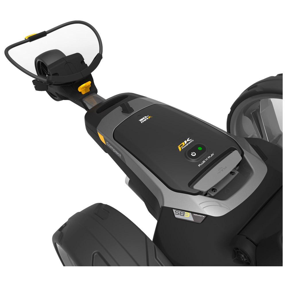 Chariot électrique Powakaddy Compact Ct6 Ebs Lithium Silver - Eté 2023