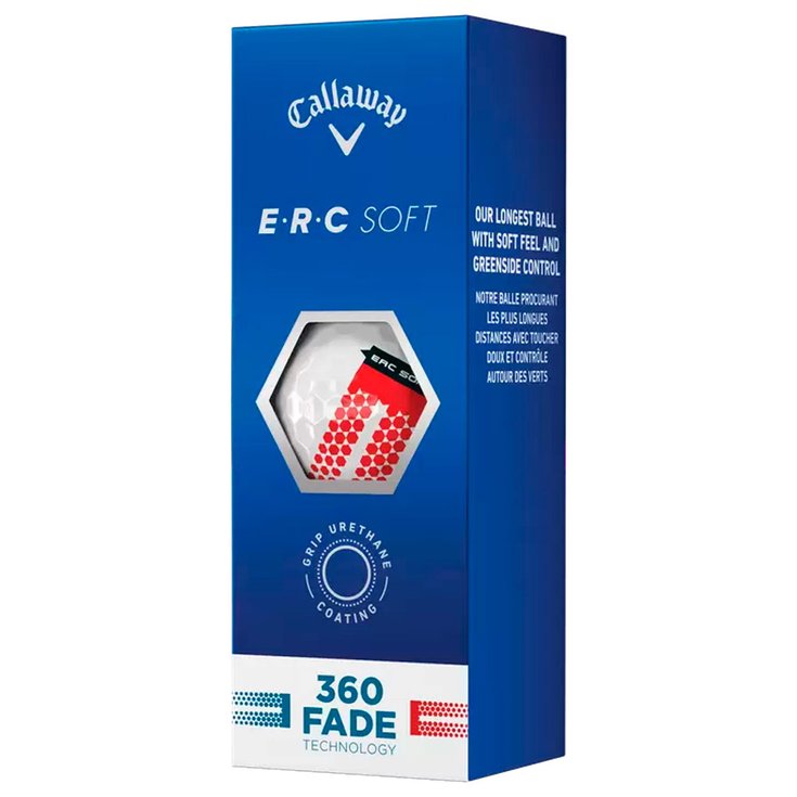 Balles neuves Callaway Golf ERC Soft 360 Fade Limited Edition - Eté ...