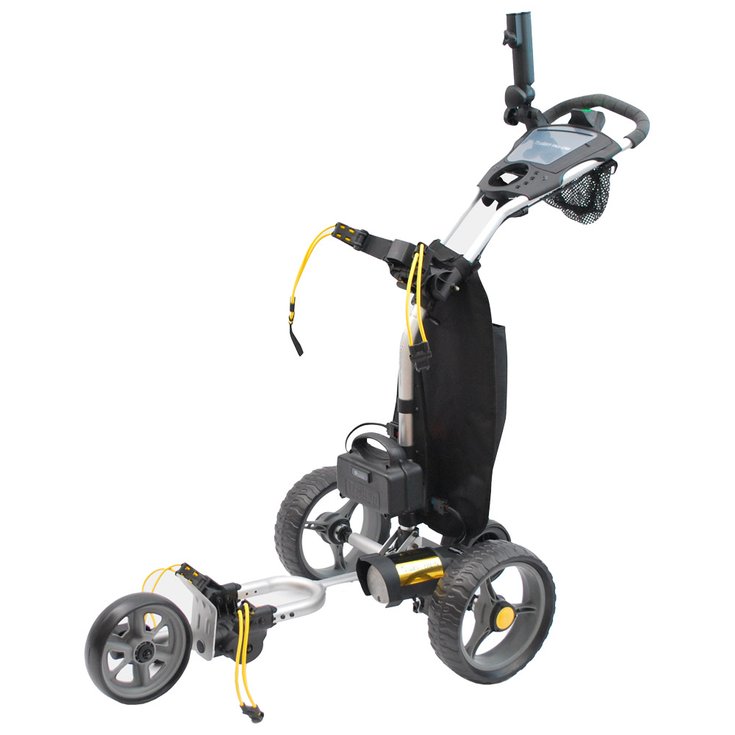 Chariot électrique Trolem TFALL CAN 2RE 20Ah Silver - Eté 2024 | Monsieurgolf