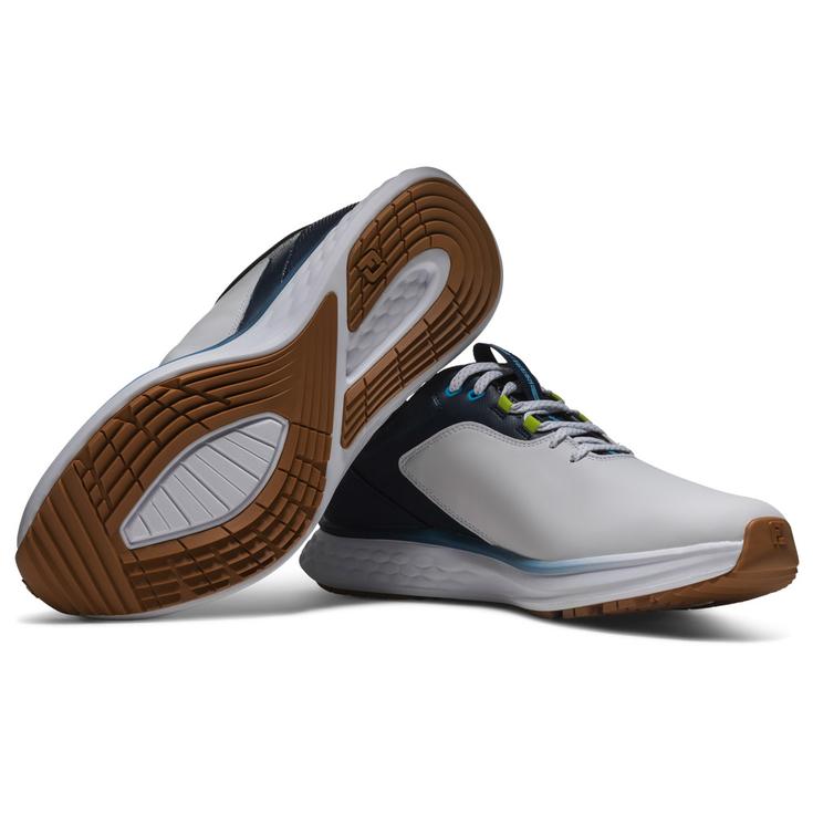 Chaussures sans crampons Footjoy Pulse White Gum Navy - Eté 2026 ...